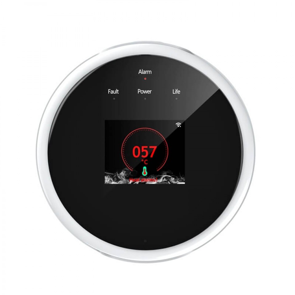 Tuya WiFi GAS LPG Leak Sensor Alarm and Tuya Temperature Sensor Home ...